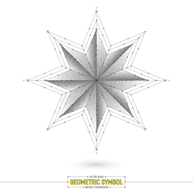 Vector Star Geometric Symbol Art Illustration Stock Vector ...