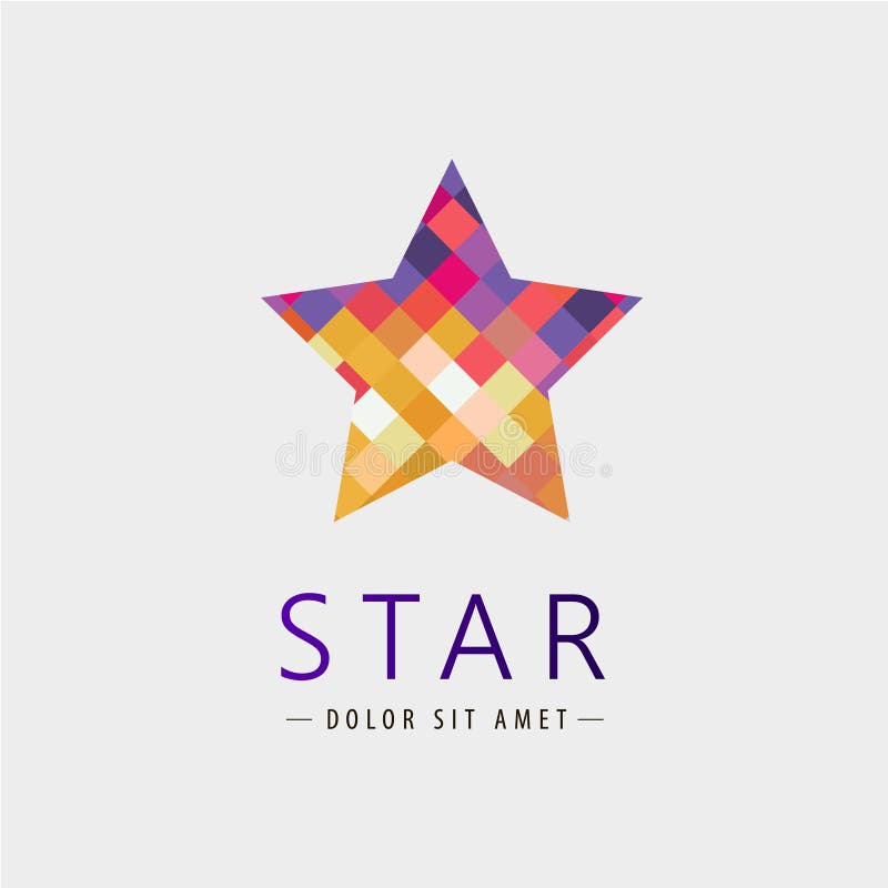 Star Logo Design Template. Star Vector Icon Stock Vector - Illustration ...