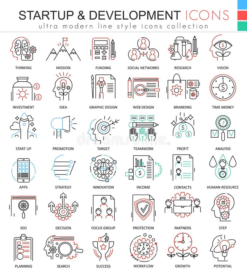 Vector Illustration of Infographic with Rocket. Stock Vector ...