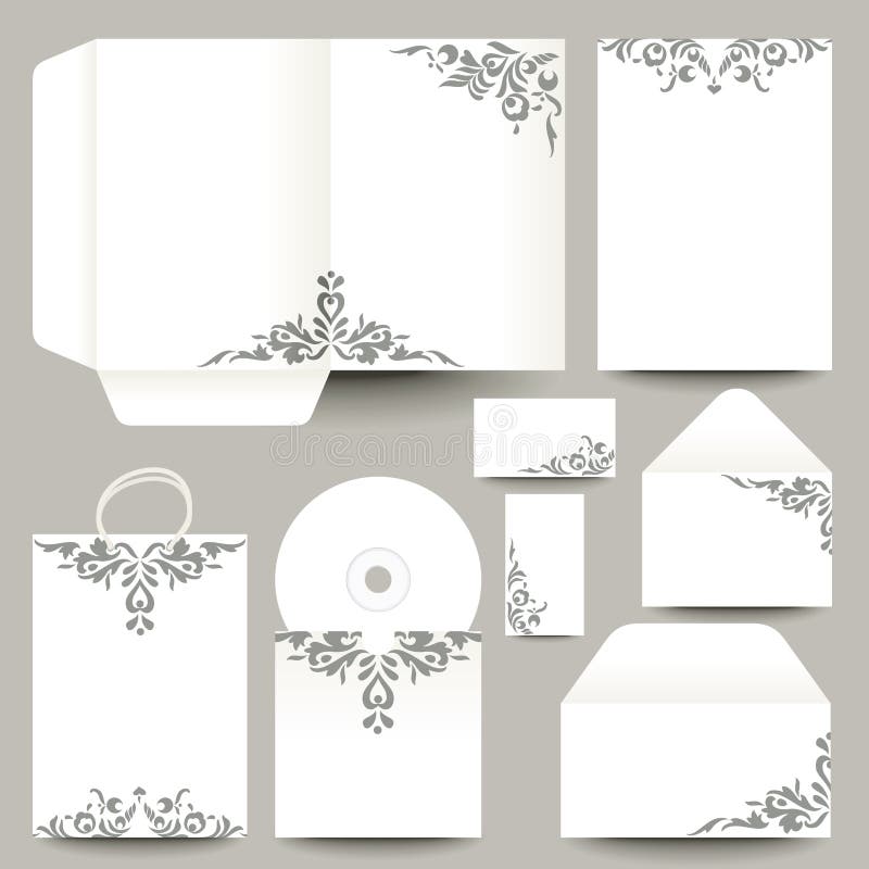 Vector stationery design stock vector. Illustration of banner - 27915267