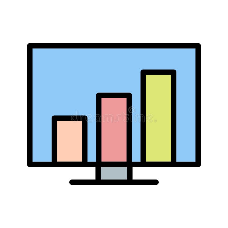 Vector Stats Icon for Personal and Commercial Use. Stock Illustration ...