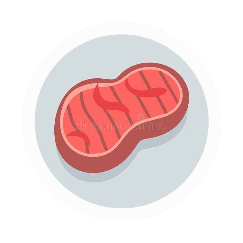 Steak icon stock illustration. Illustration of plate - 381388007