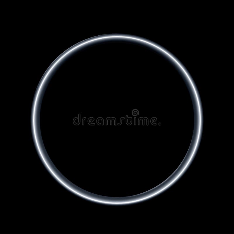 Vector steel metal ring stock vector. Illustration of blank - 141315704