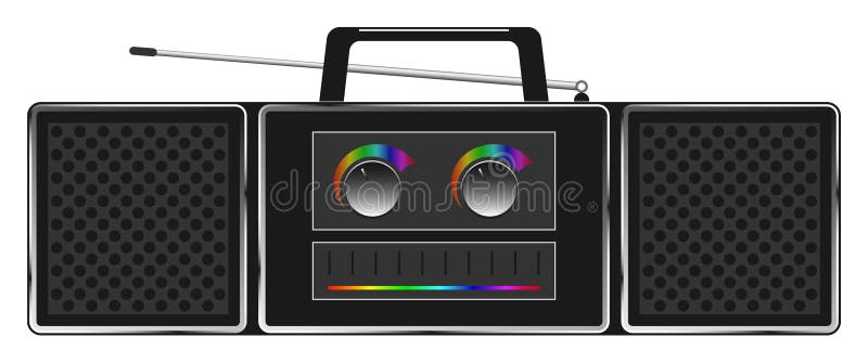 Vector Stereo Colors Retro Alphabet Stock Vector - Illustration of blue ...