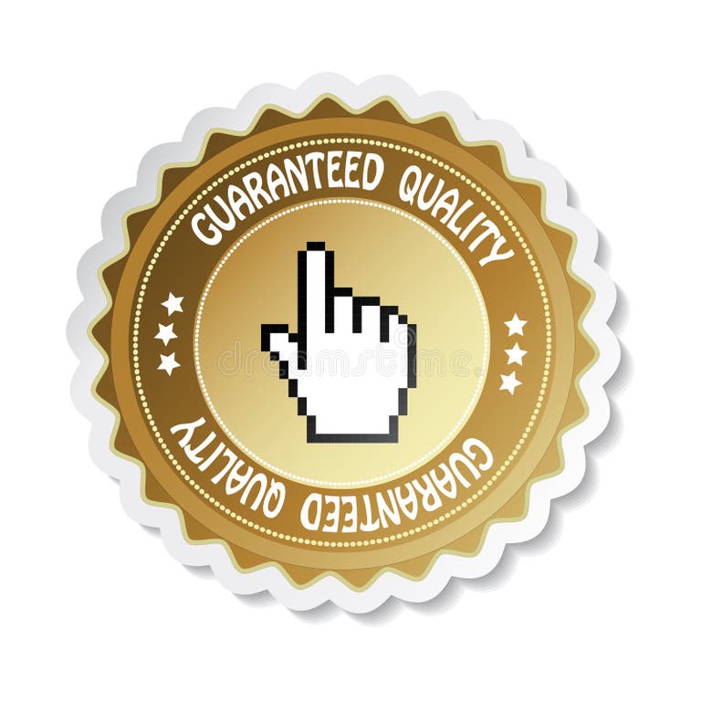 Vector Sticker - Guaranteed Quality Stock Vector - Illustration of ...