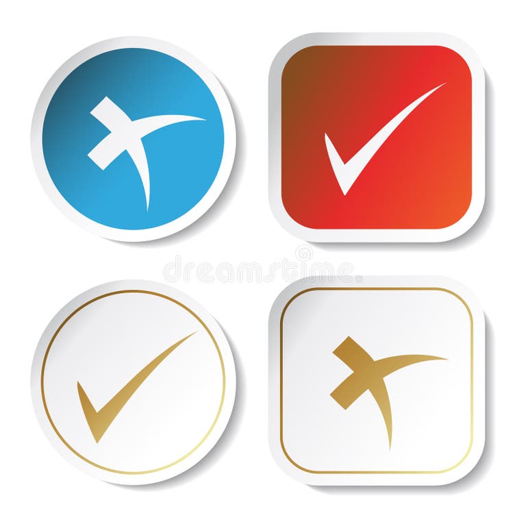 Check Vector Stickers Stock Illustrations – 1,359 Check Vector Stickers ...