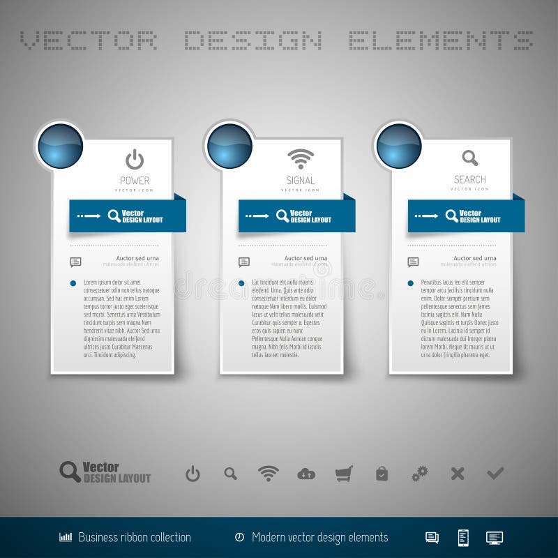 Vector Stickers stock vector. Illustration of modern - 61021981