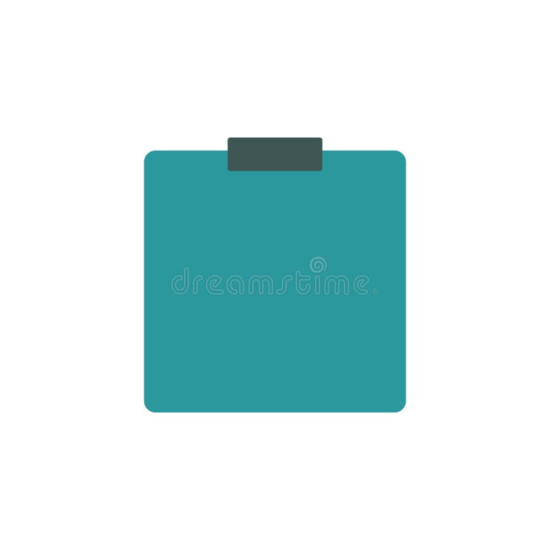 Vector Sticky Note Icon stock illustration. Illustration of elements ...