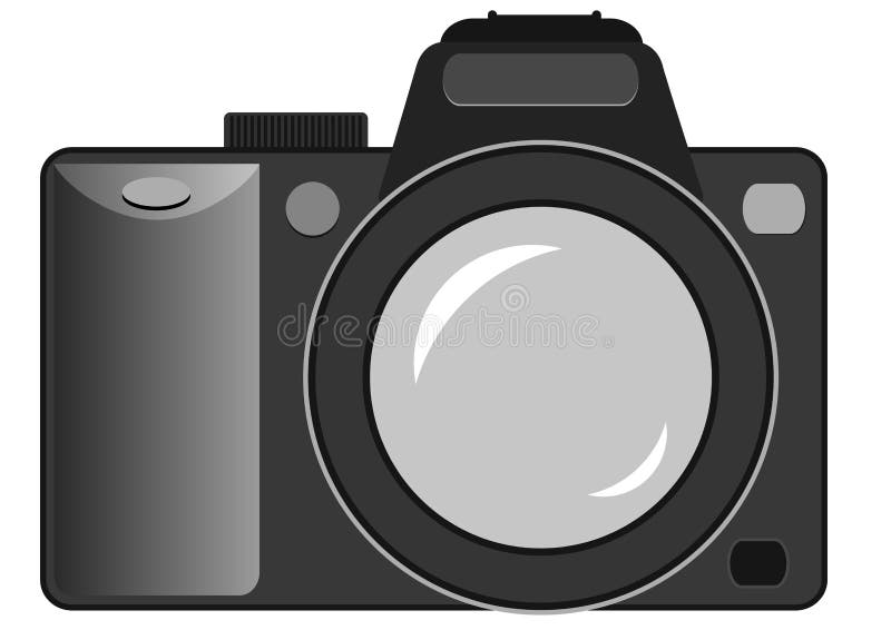Digital Camera Icon stock vector. Illustration of icon - 9193700