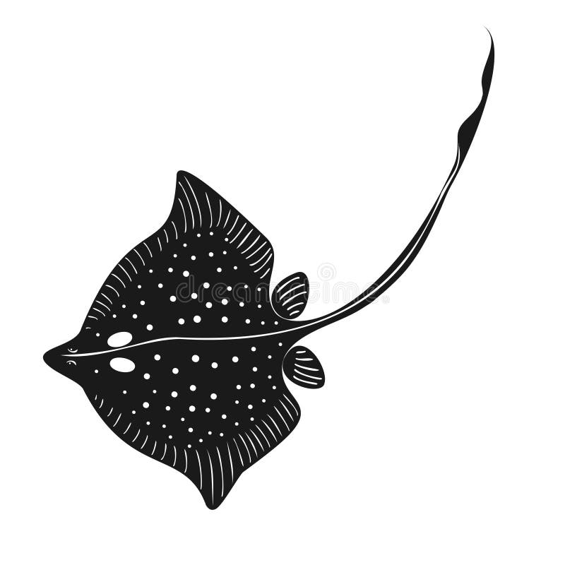 Stingray Outline Stock Illustrations – 1,468 Stingray Outline Stock ...