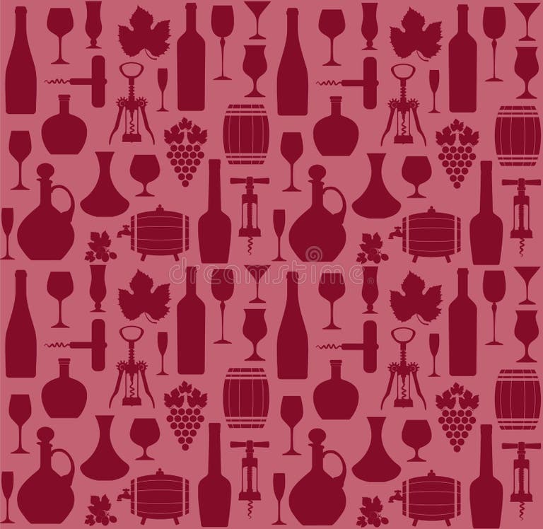 Wine Pattern Stock Illustrations – 70,636 Wine Pattern Stock ...