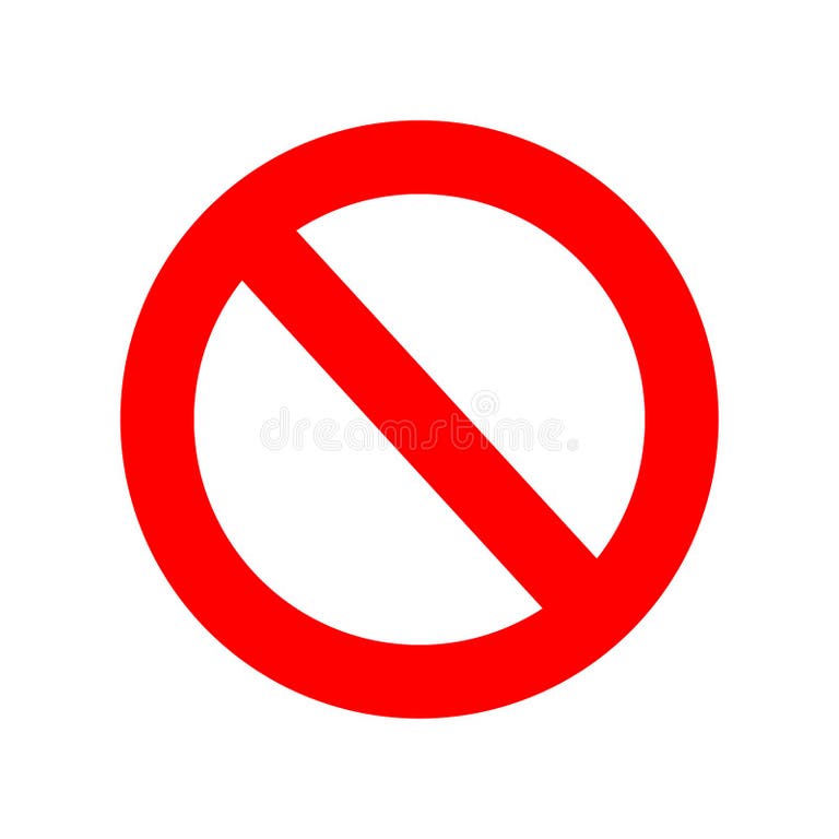 Warning Icons Not Allowed Photos Stock Illustrations – 2,243 Warning ...