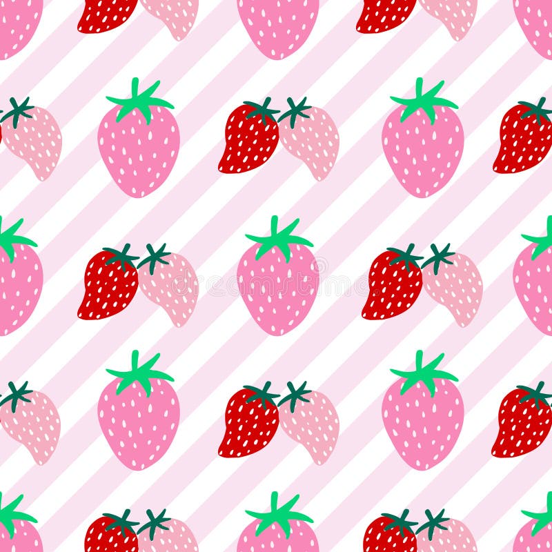 Vector Strawberries Sketch Line Art Composition, Hand Drawn Botanical ...