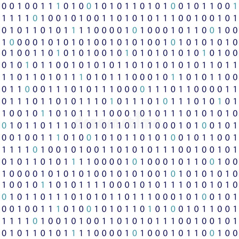 Vector Streaming Binary Code Background Stock Vector - Illustration of code, futuristic: 282073608