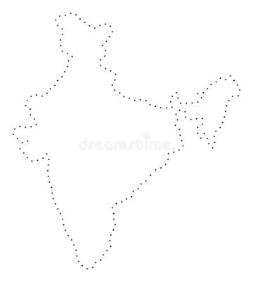 India Map Dot Stock Illustrations – 652 India Map Dot Stock ...