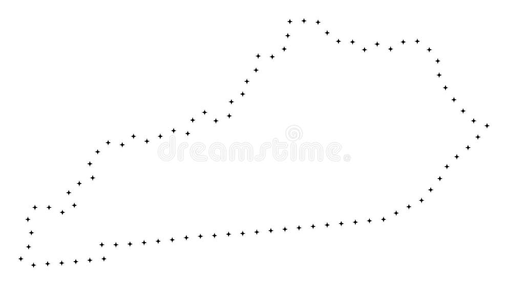 Kentucky State Shape Vector Stock Illustrations – 901 Kentucky State ...