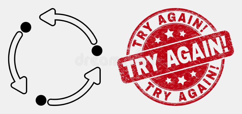 Try Again Icon Stock Illustrations – 276 Try Again Icon Stock ...