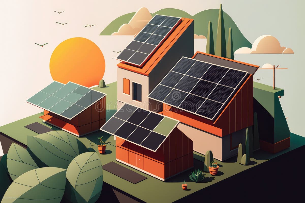 Minimalist Rooftop Stock Illustrations – 212 Minimalist Rooftop Stock ...