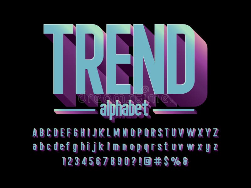 Stylized font stock vector. Illustration of shape, artistic - 170386986