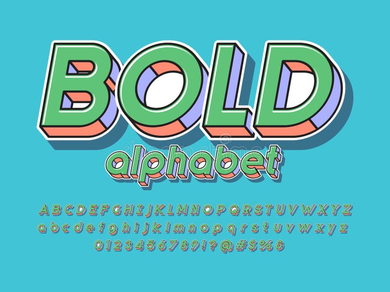 Stylized font stock vector. Illustration of artistic - 171674516