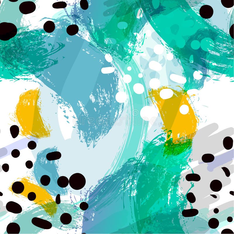 Vector Stylized Background Hand-drawn Illustration. Simple Shape ...