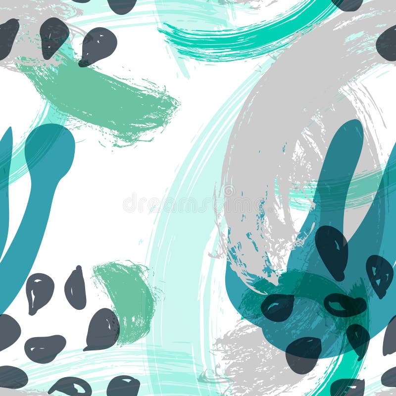 Vector Stylized Background Hand-drawn Illustration. Simple Shape ...