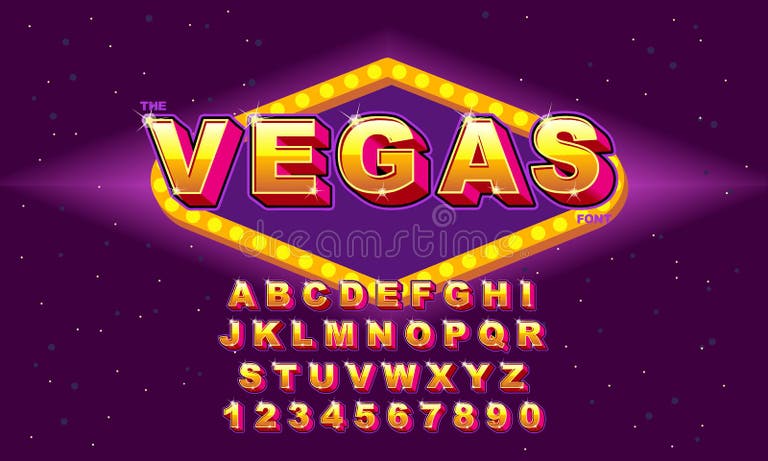 Retro Stylized Bold Font Alphabet Stock Illustrations 832 Retro