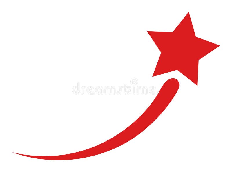Vector Success Start Star Flat Icon Image Stock Vector - Illustration ...