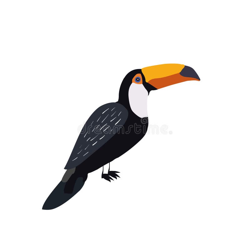 Vector summer bird stock vector. Illustration of relax - 93055298