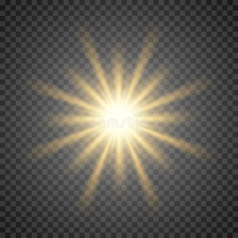 Vector Sun Light Lens Flare Template Illustration Stock Vector ...