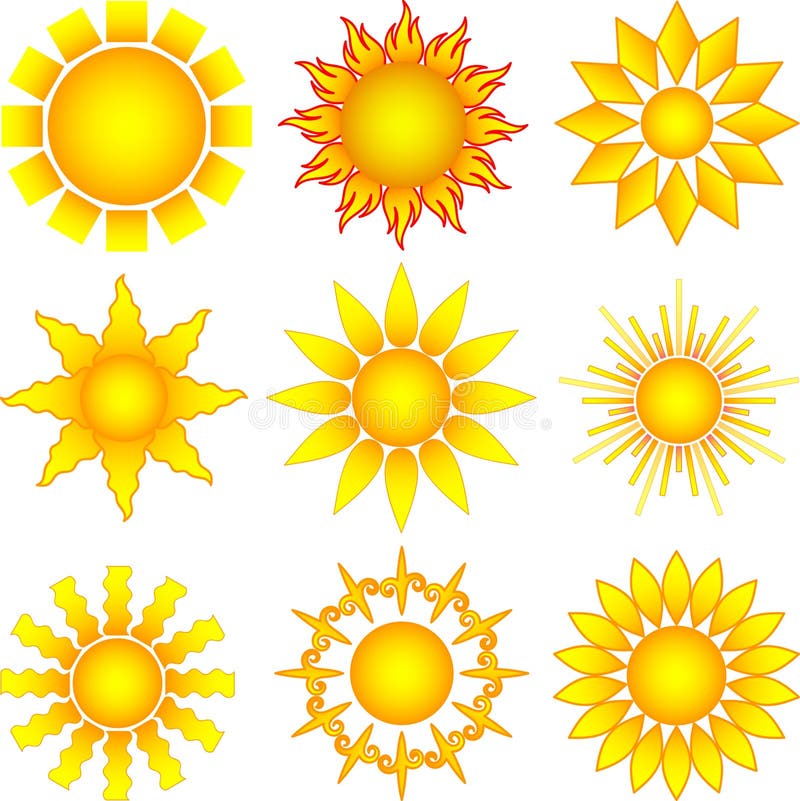 Sun`s set. stock vector. Illustration of concept, environment - 17260982