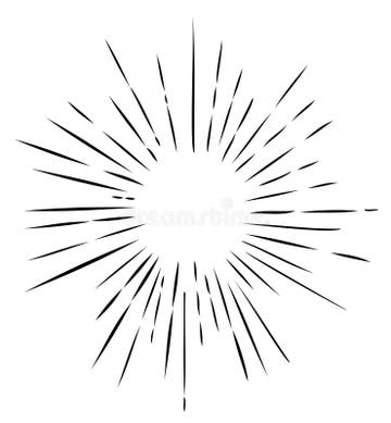 Sunrays Circle Stock Illustrations – 1,417 Sunrays Circle Stock ...