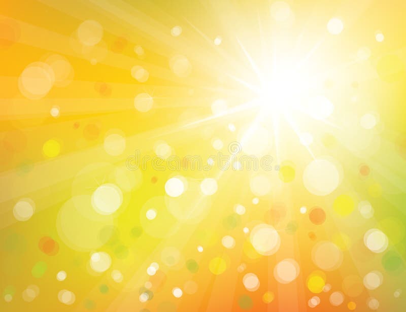 Vector Sunshine Background. Stock Vector - Illustration of banner ...