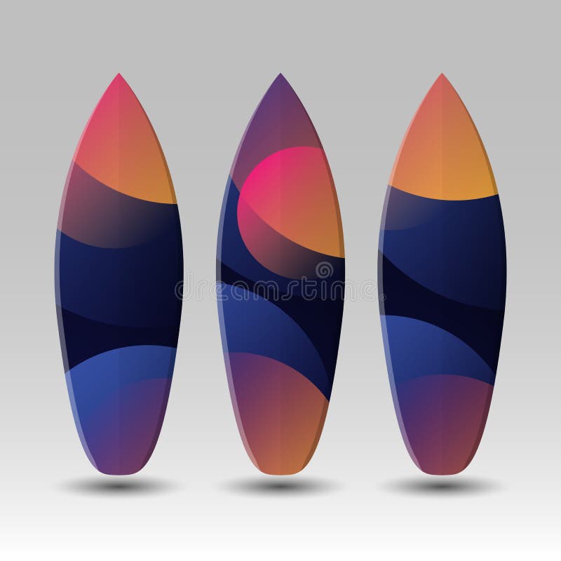 Surfboard Shapes Stock Illustrations – 147 Surfboard Shapes Stock ...