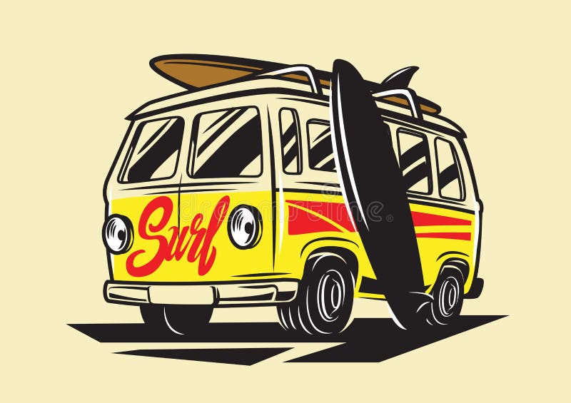 Vector surfing badge stock vector. Illustration of hippie - 79196693