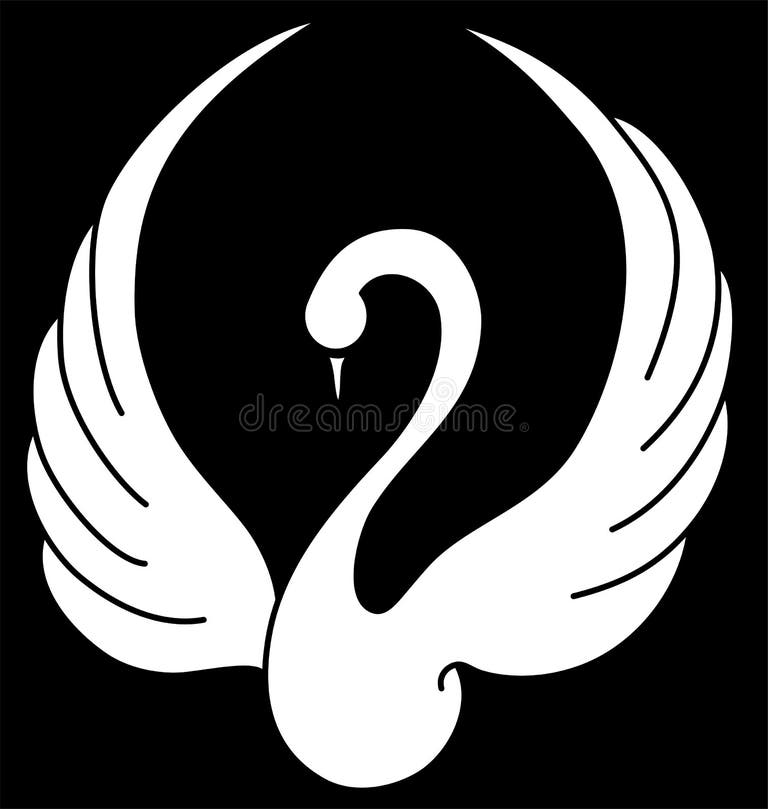 Swan Bird Beautiful Vector Stock Illustrations – 6,709 Swan Bird ...