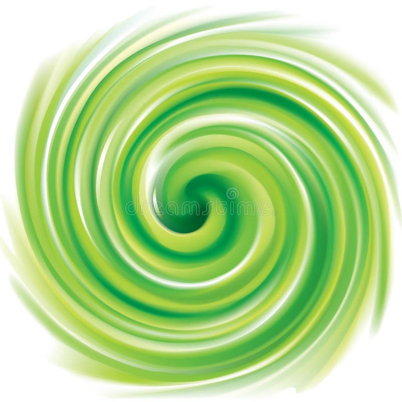 Vector Swirling Backdrop Light Green Color Stock Vector - Illustration ...