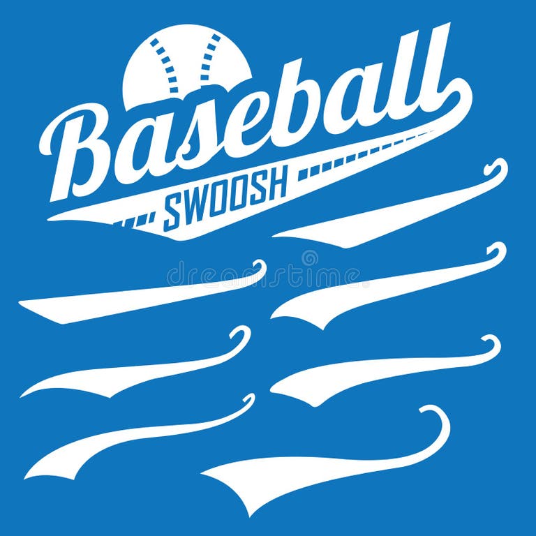 Baseball Swoosh Vector Stock Illustrations – 556 Baseball Swoosh Vector ...