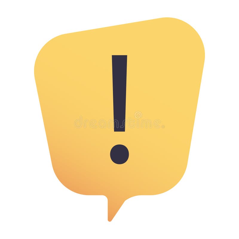 Vector Symbol Icon of Attention, Important and Warning Seamless Pattern ...