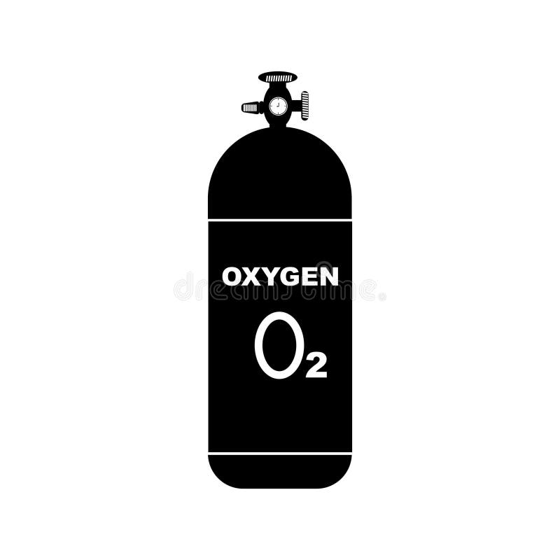 Illustration of Oxygen Molecule and Oxygen Formula Stock Illustration ...