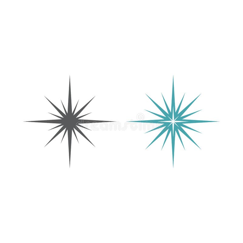 Vector Symbol of Star Flash Stock Illustration - Illustration of bang ...