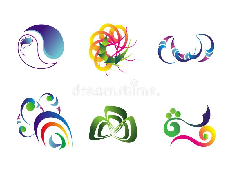 Vector symbols stock vector. Illustration of sign, card - 8169859