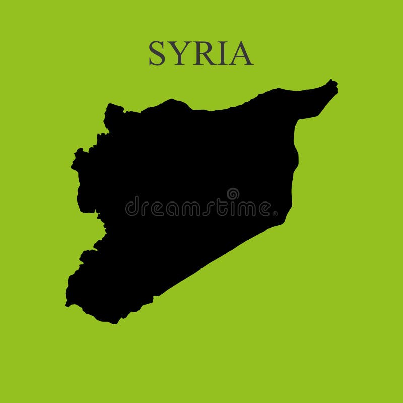Vector of Syria. Flat Style Stock Vector - Illustration of policy ...
