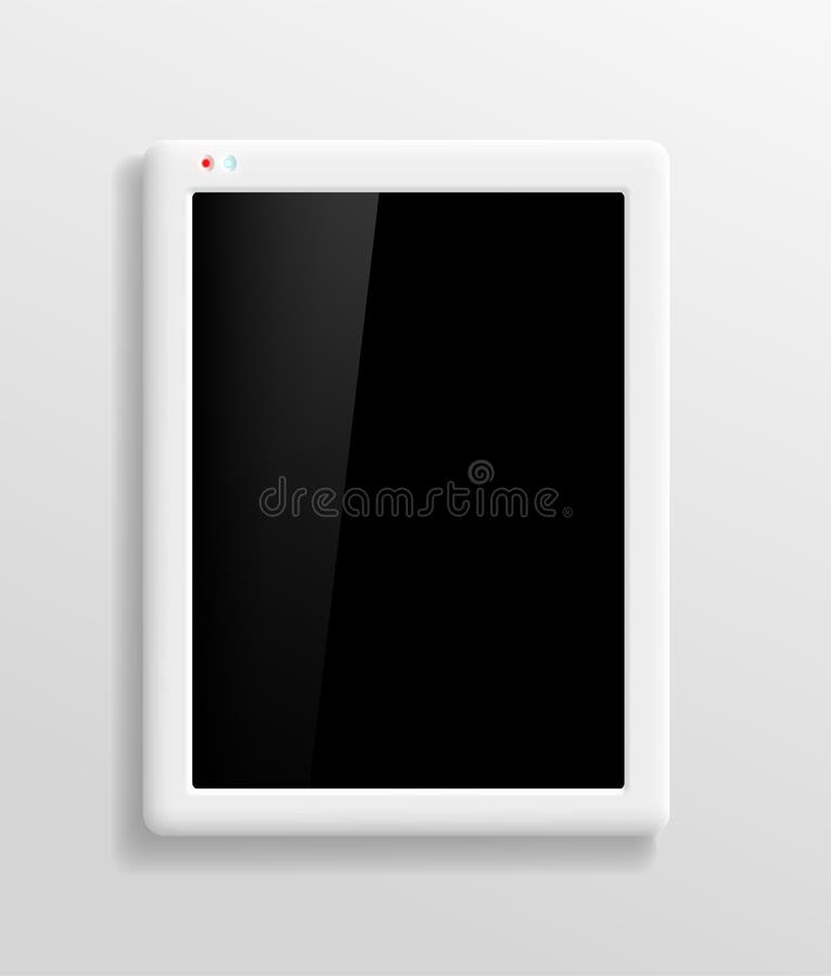 Vector Tablet Screen stock vector. Illustration of business - 50848493