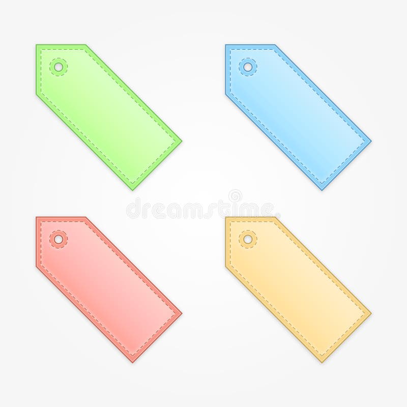 Vector tags stock vector. Illustration of green, collection - 27182275