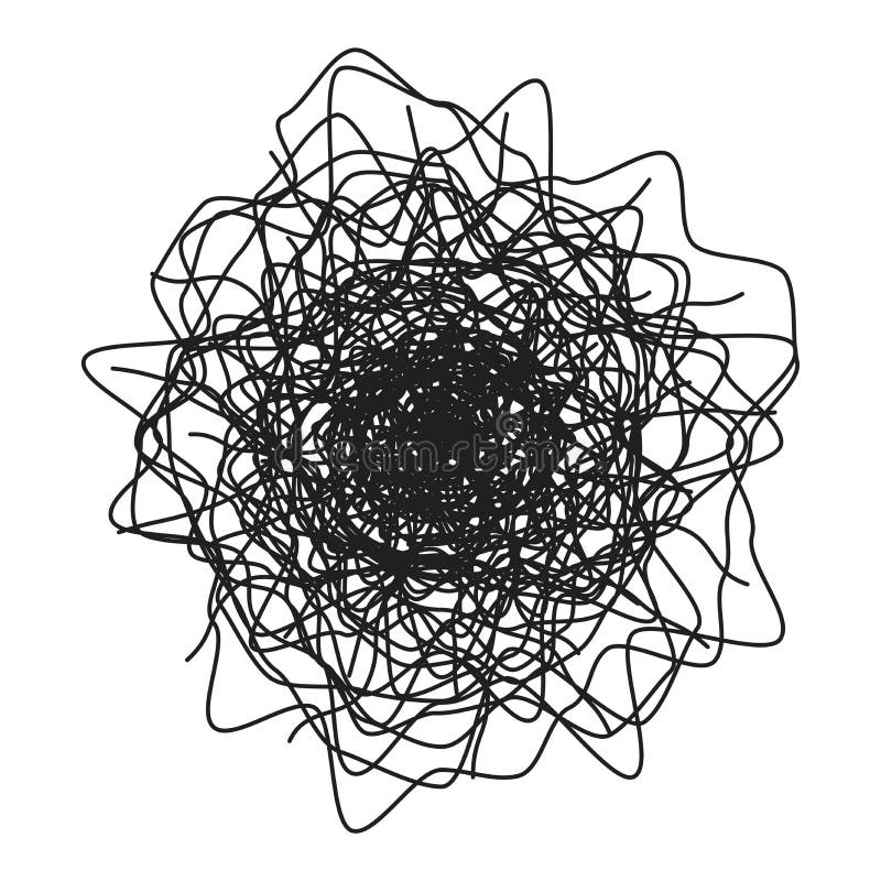 Vector Tangled Wires or Cables Stock Vector - Illustration of icon ...