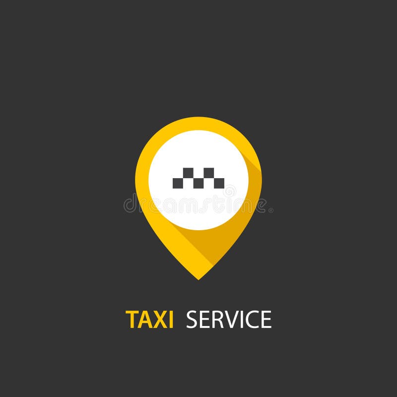 Vector Taxi Service Concept Stock Vector - Illustration of traffic ...