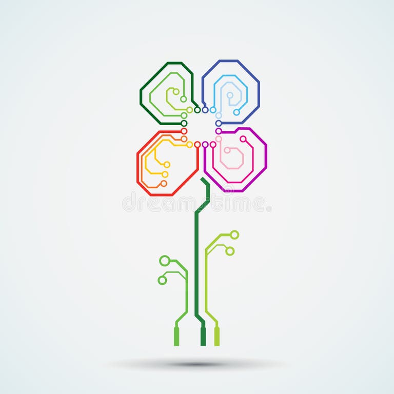 Colorful Circuit Stock Illustrations – 35,084 Colorful Circuit Stock ...