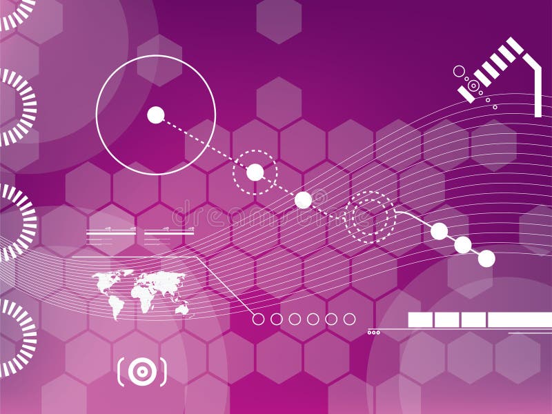 Vector technology stock vector. Illustration of imagination - 15116711