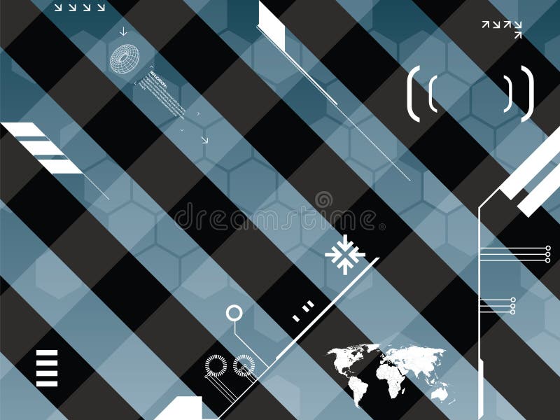 Vector technology stock vector. Illustration of decoration - 15117786